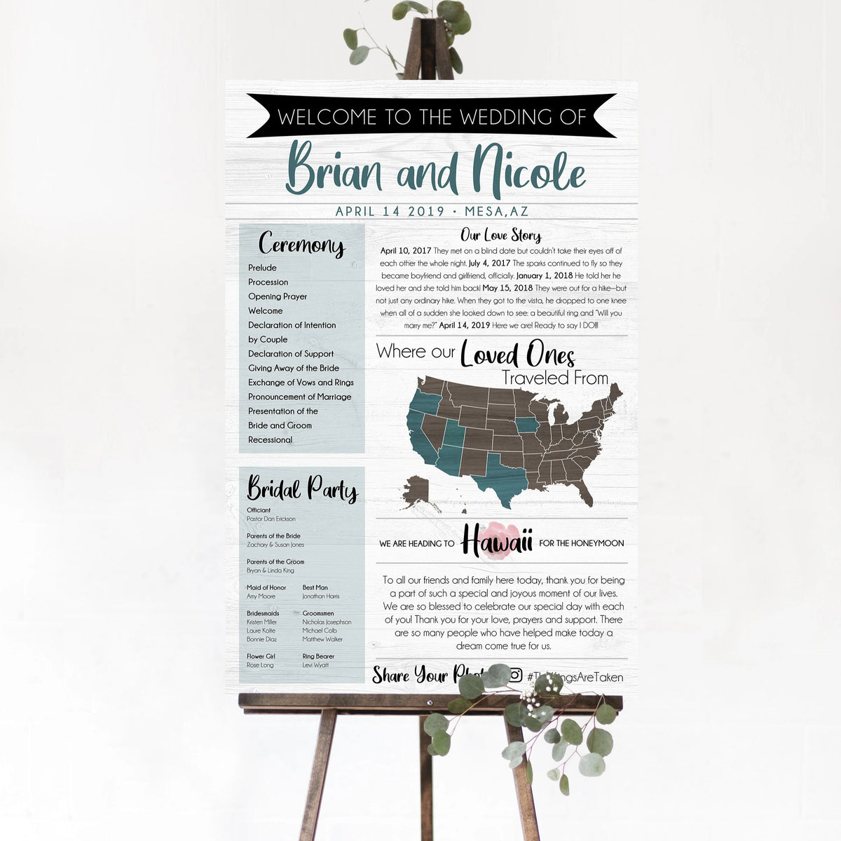 infographic wedding