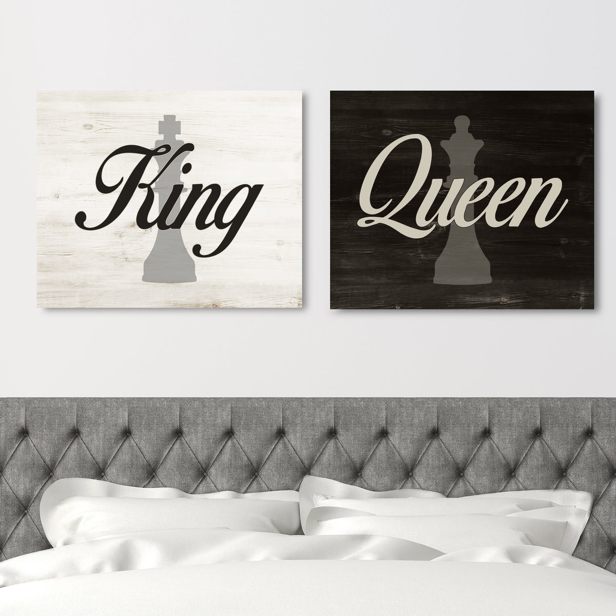 King And Queen Decor • Master Bedroom Decor – Canvas Vows