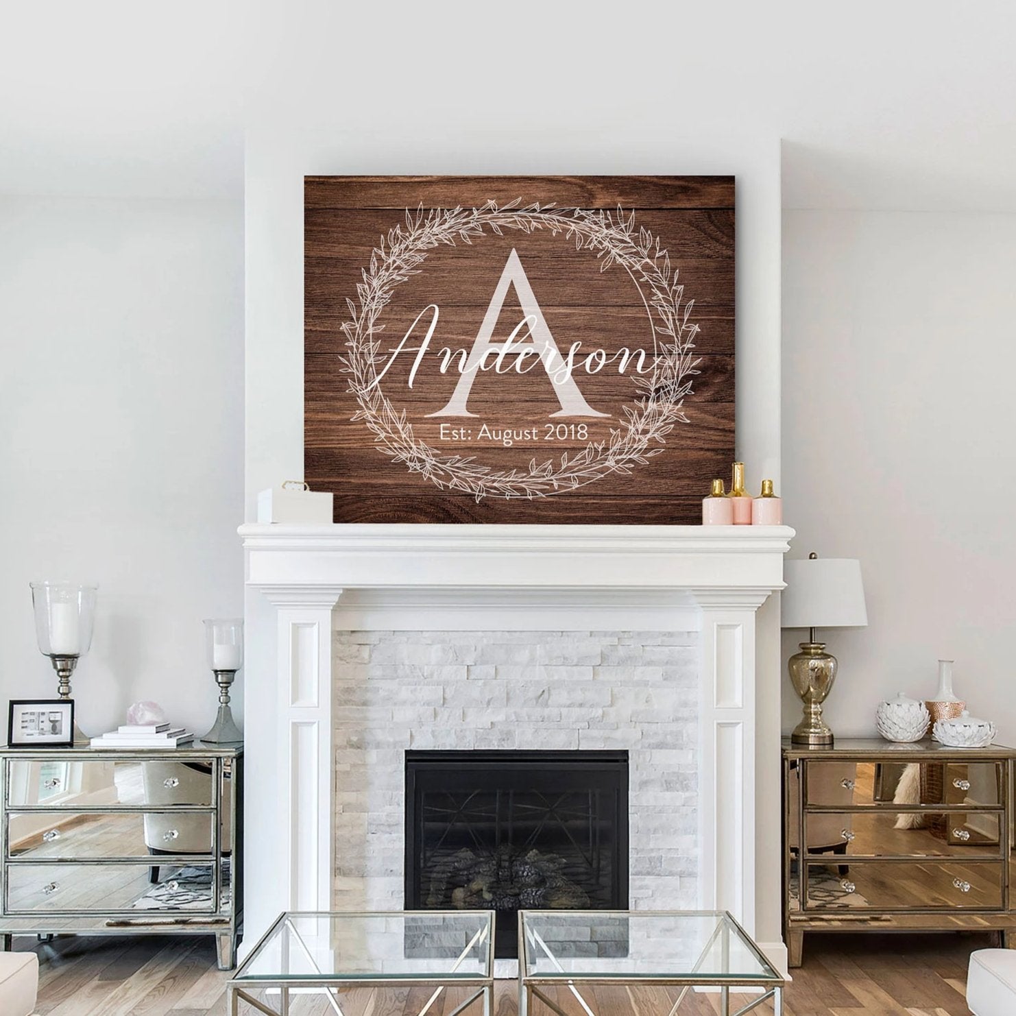 Family Last Name Signs | Canvas Vows