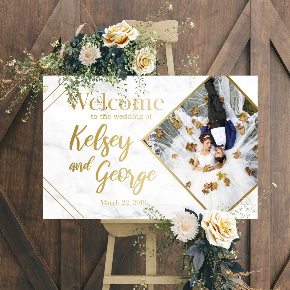 Wedding Welcome Board Design