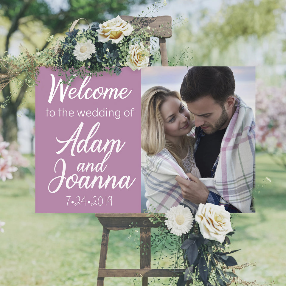 Wedding Welcome Sign Wording